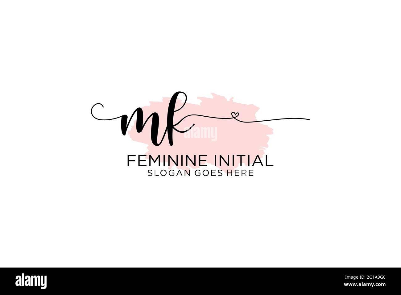 MK beauty monogram and elegant logo design handwriting logo of initial ... MK beauty monogram and elegant logo design handwriting logo of initial ...