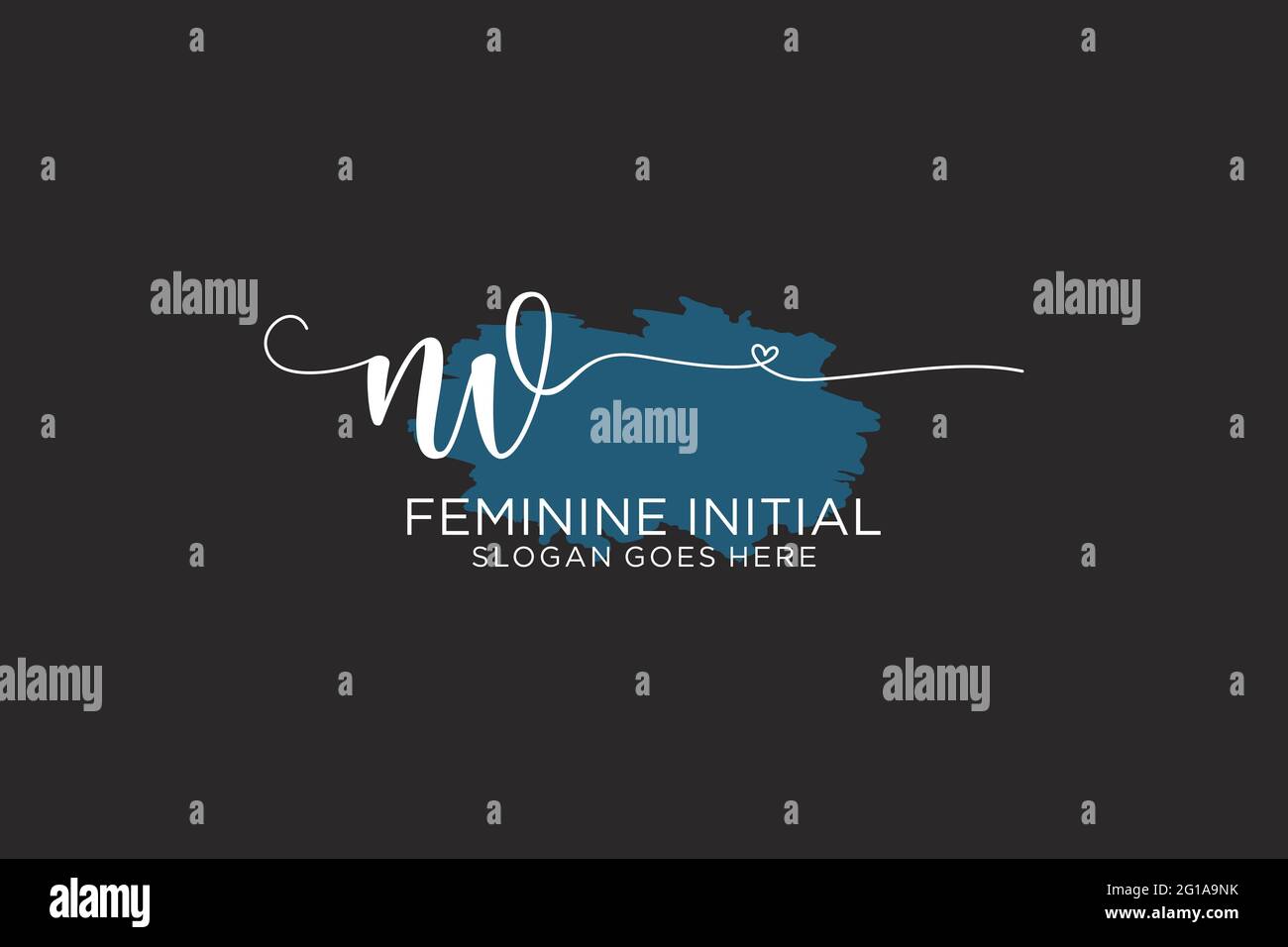 Nv minimal logo hi-res stock photography and images - Alamy