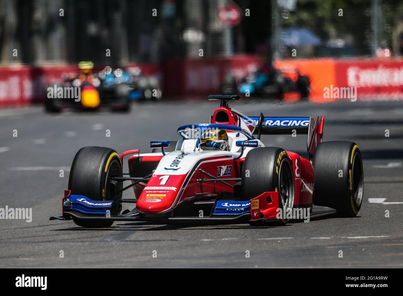 01 Shwartzman Robert (rus), Prema Racing, Dallara F2, action during the ...