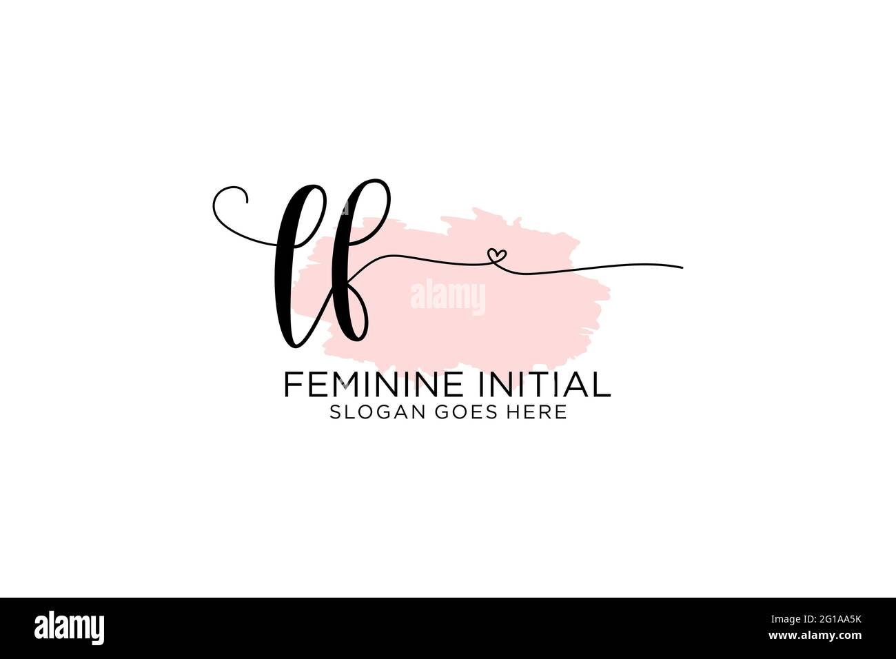 Lf logo design hi-res stock photography and images - Alamy