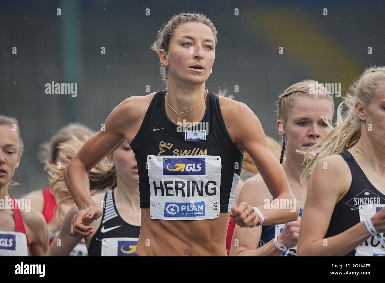 Brunswick, Germany. 06th June, 2021. Athletics: German Championships ...