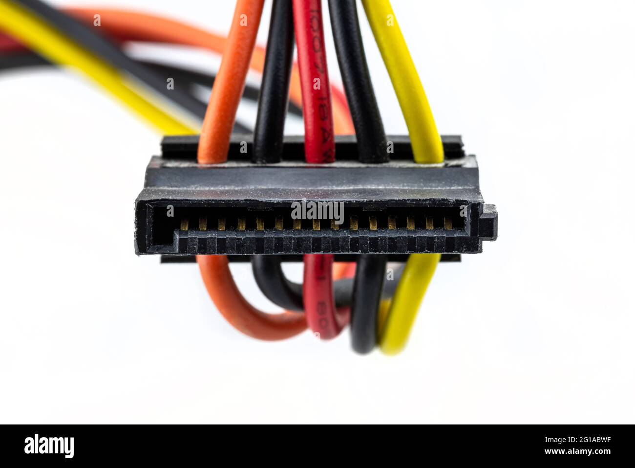 Closeup computer sata connector hi-res stock photography and images - Alamy