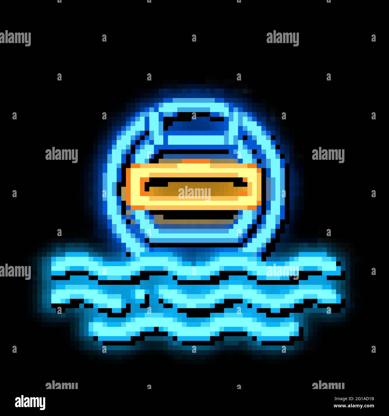 Water Volleyball neon glow icon illustration Stock Vector Image & Art ...
