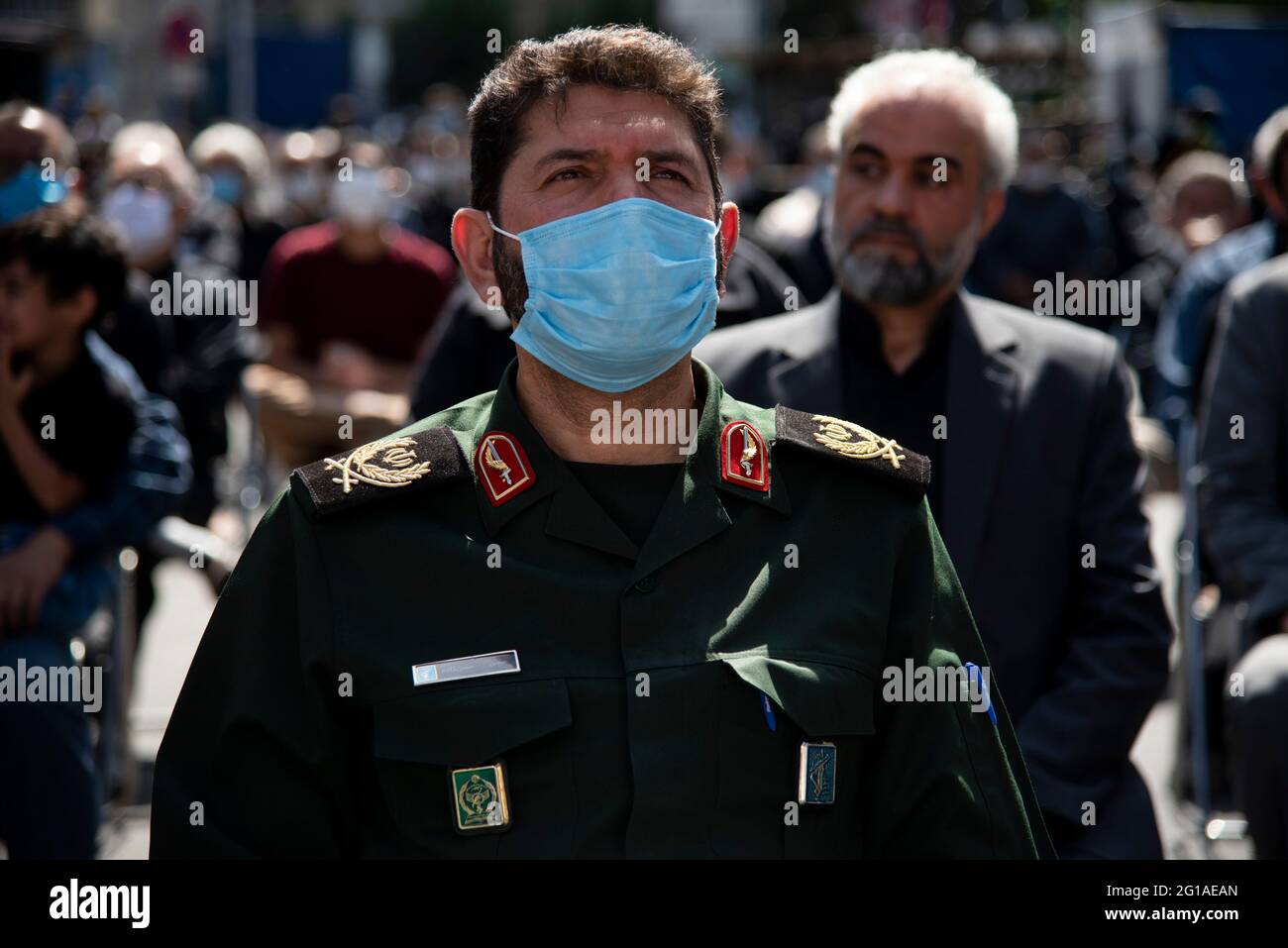 (6/6/2021) A Portrait of The commander of the Islamic Revolution Guards ...