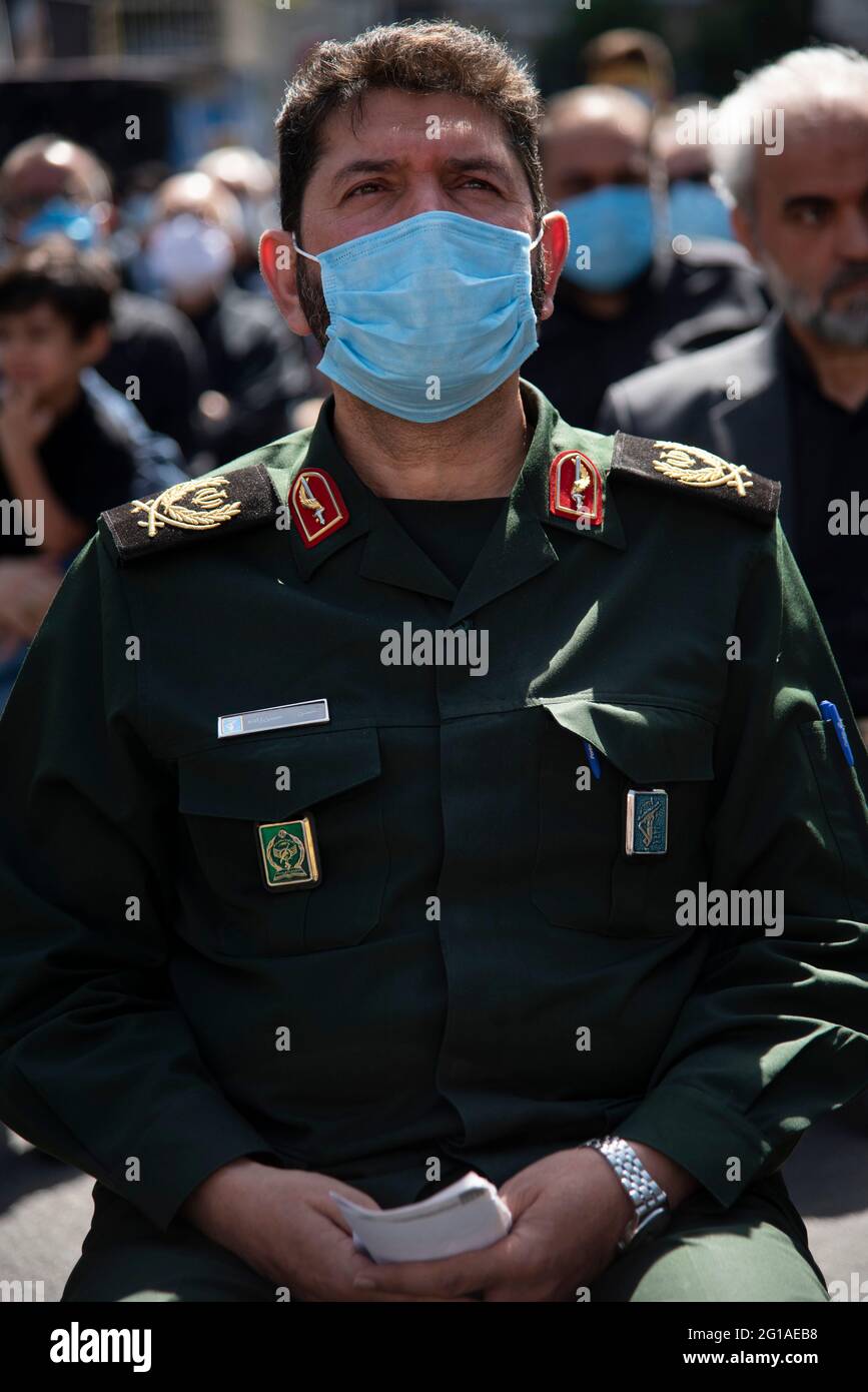 (6/6/2021) A Portrait of The commander of the Islamic Revolution Guards ...