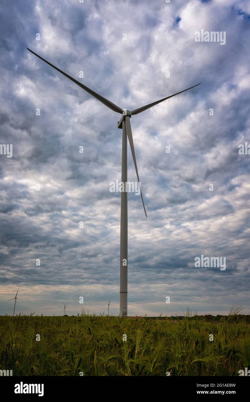 Ukraine wind turbine hi-res stock photography and images - Alamy
