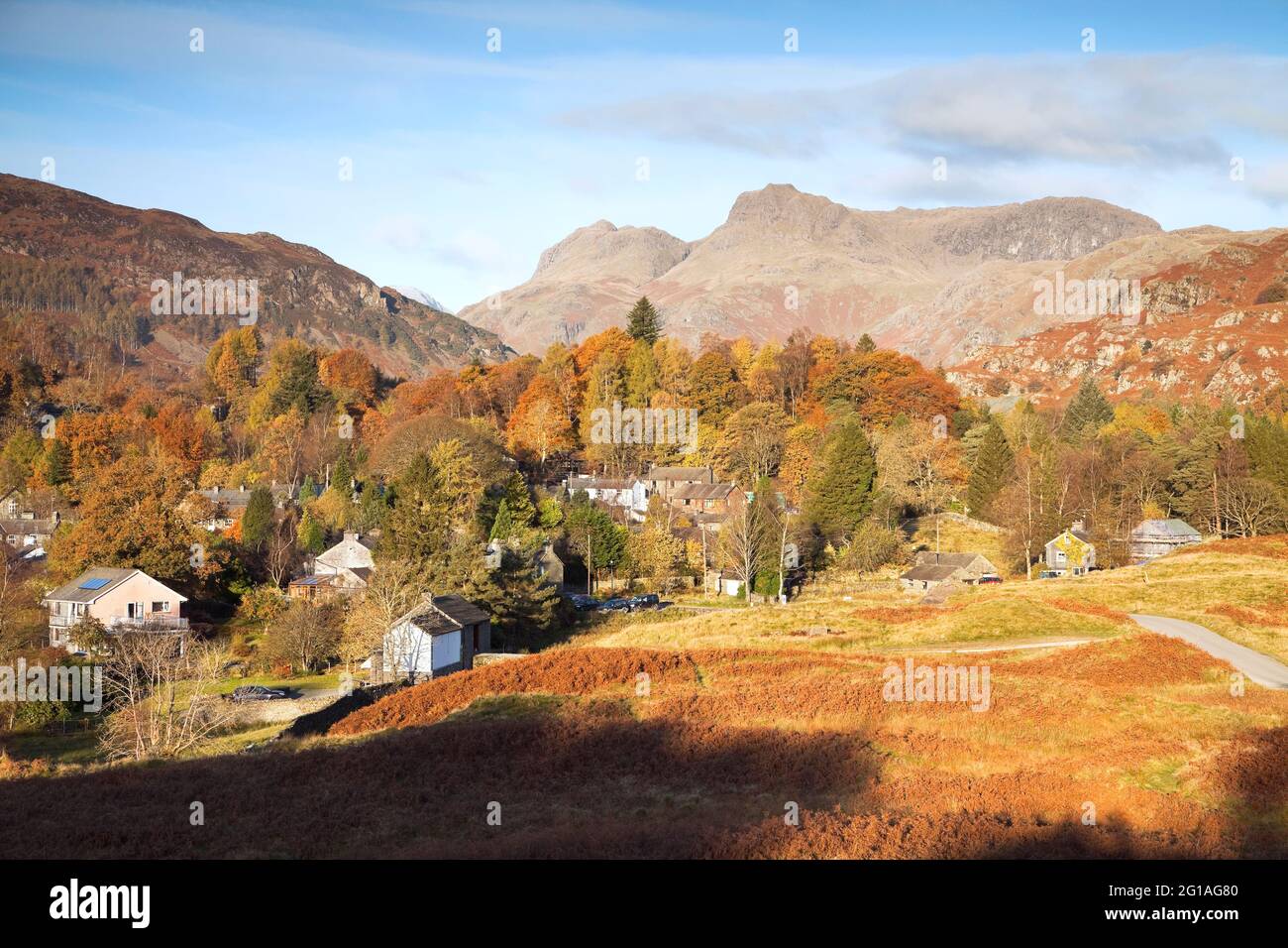 Elterwater village in lake district hi-res stock photography and images ...