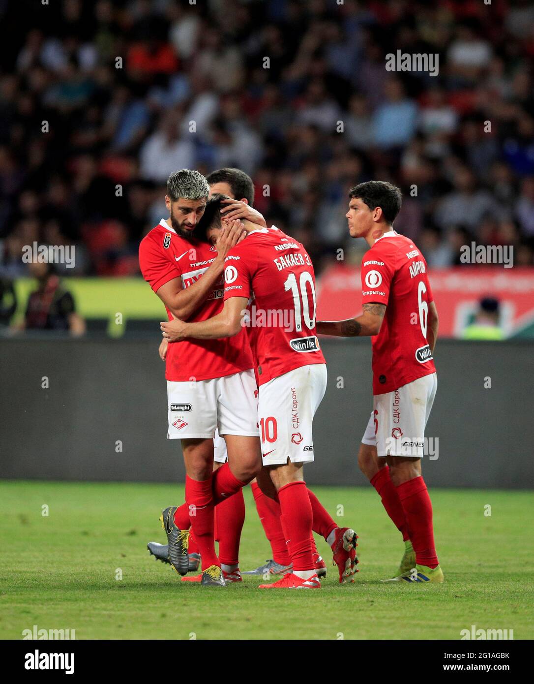 GROZNY, RUSSIA - AUGUST 11, 2019: The 2019/20 Russian Football Premier ...