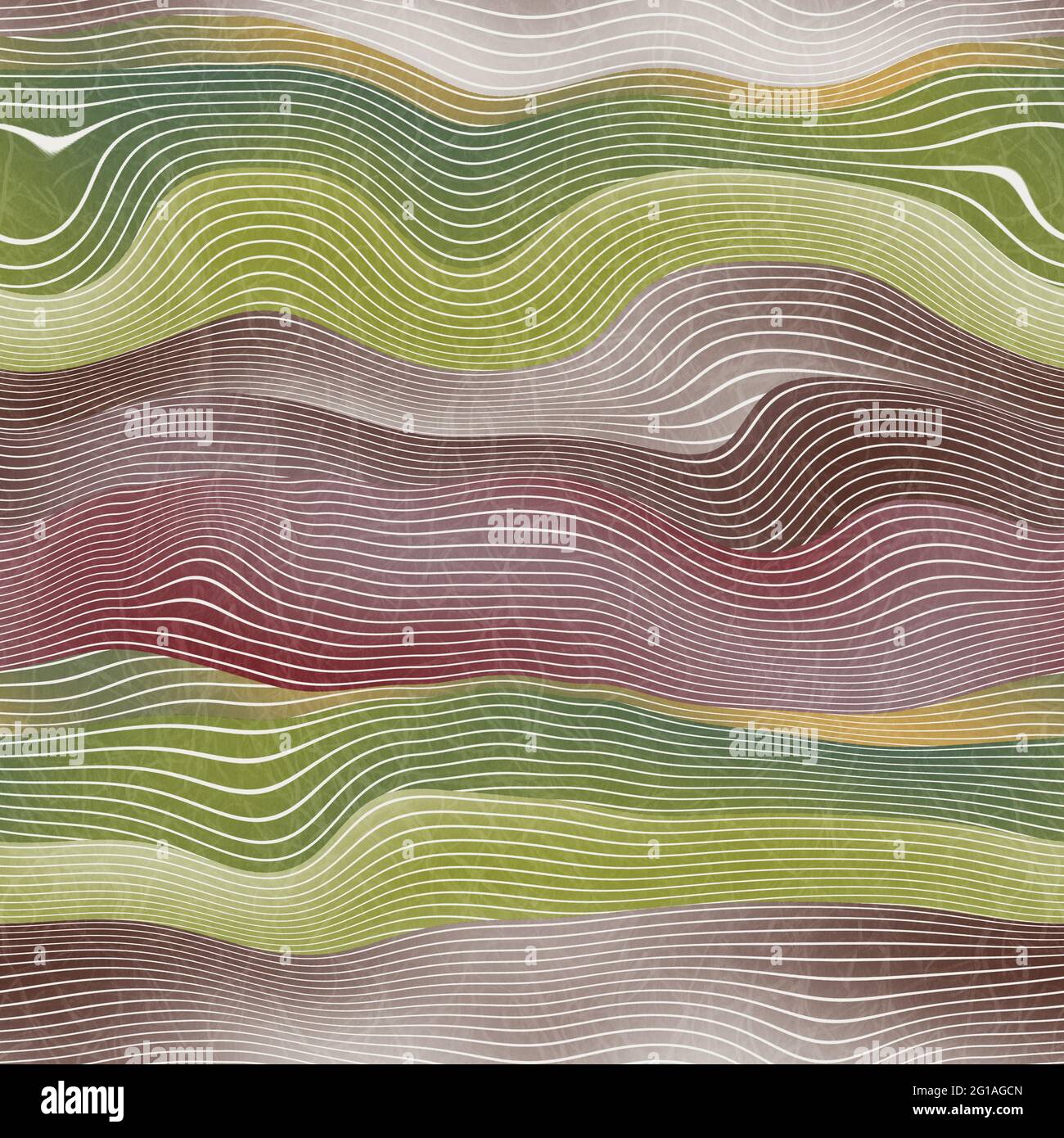 Seamless natural landscape hill pattern for print Stock Photo - Alamy