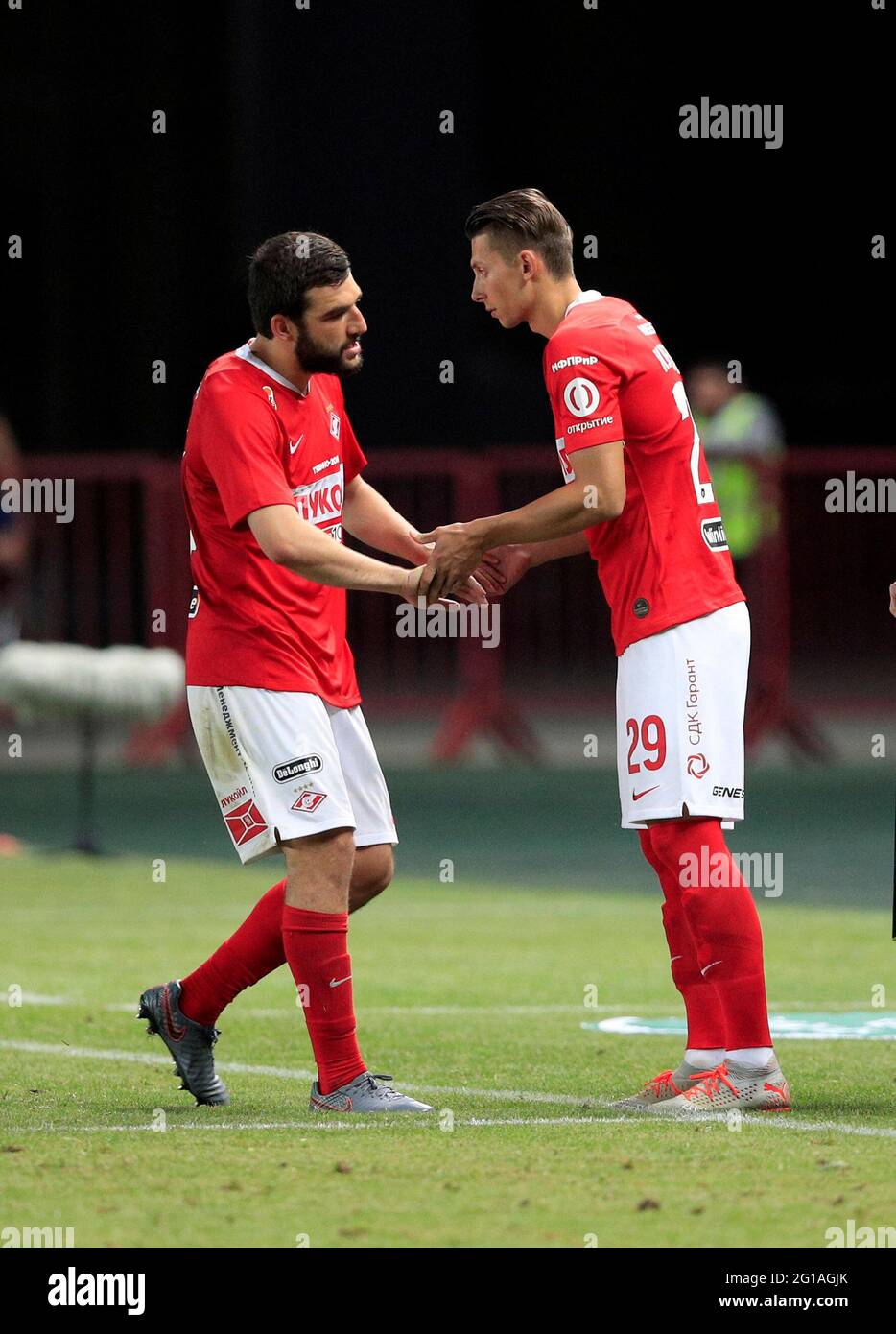 GROZNY, RUSSIA - AUGUST 11, 2019: The 2019/20 Russian Football Premier ...