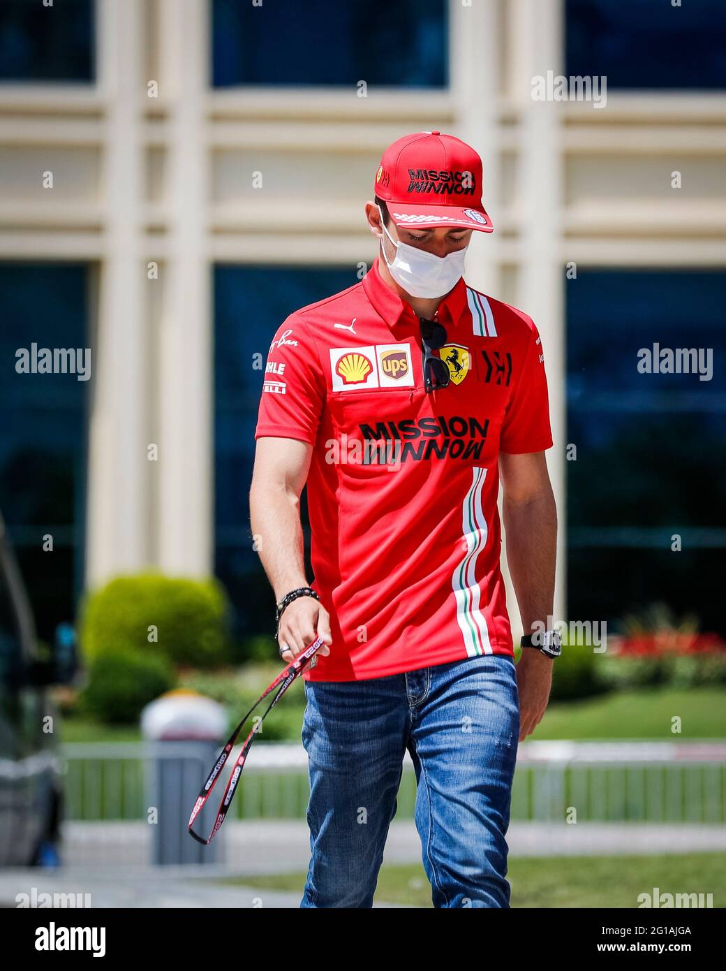 Baku, Azerbaijan. 5th June, 2021. # 16 Charles Leclerc (MON, Scuderia ...