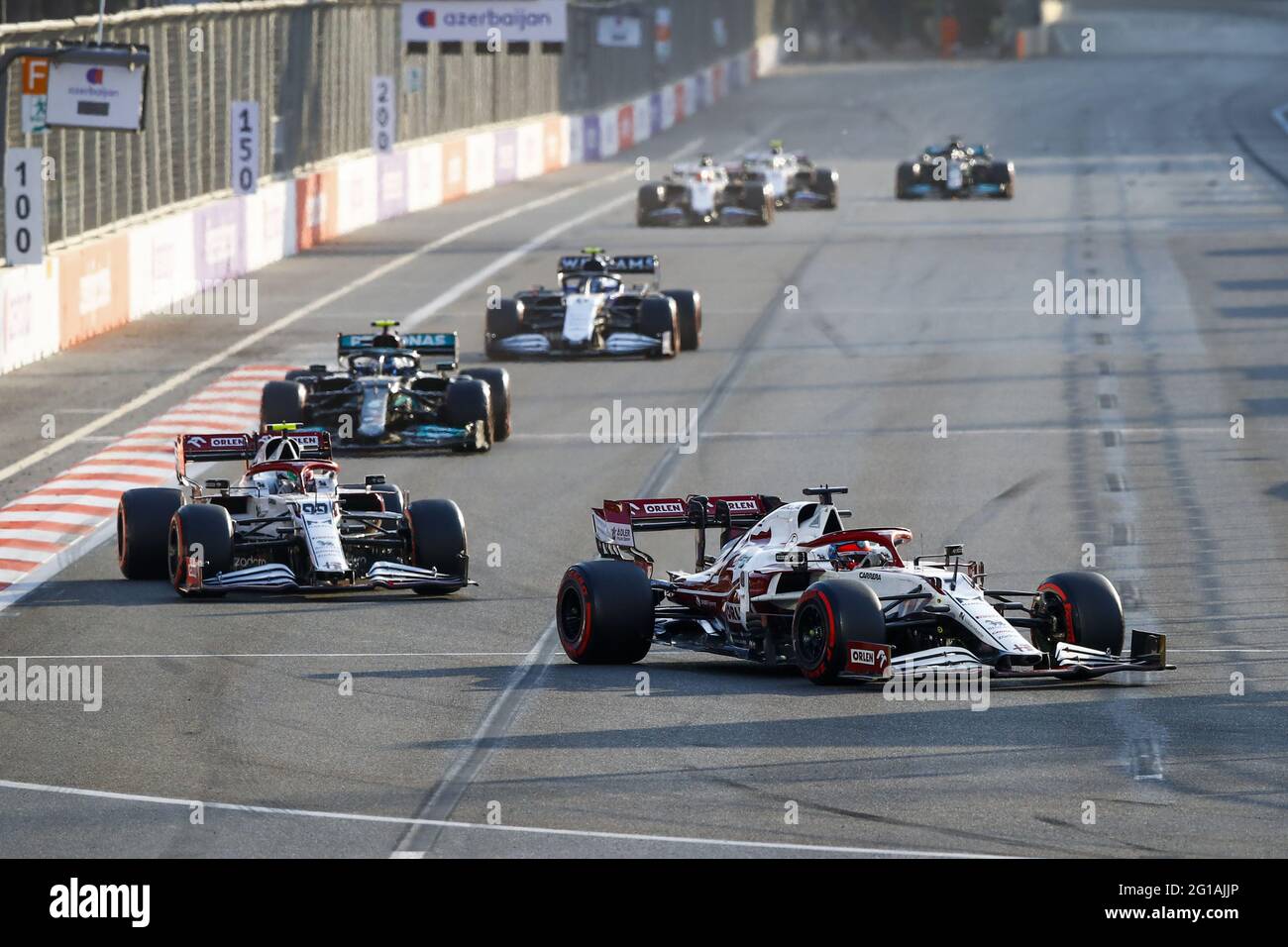 Baku, Azerbaijan. 06th June, 2021. 07 RAIKKONEN Kimi (fin), Alfa Romeo ...