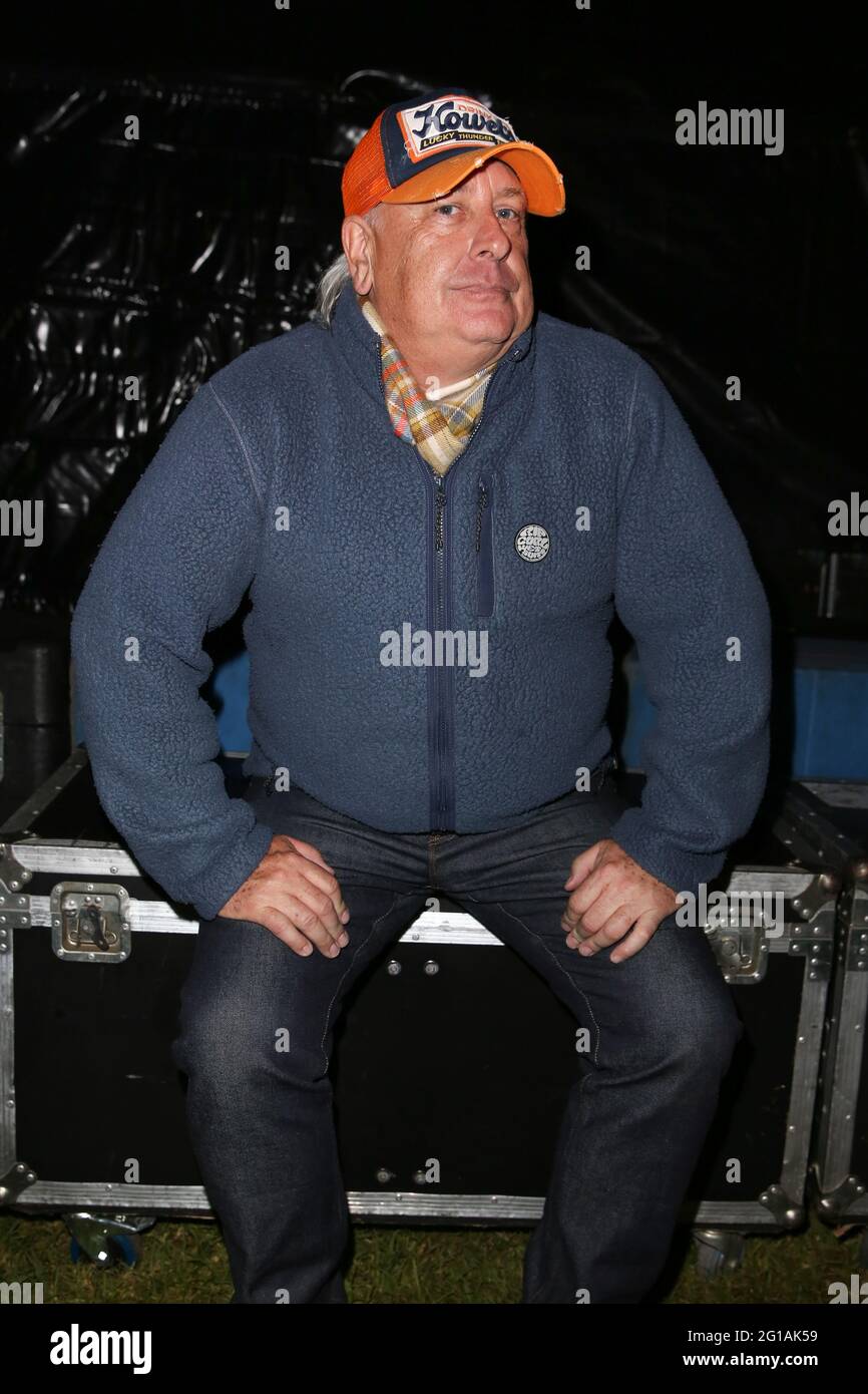 June 6, 2021: IAN DICKSON backstage at the Hawkesbury Flood Relief ...