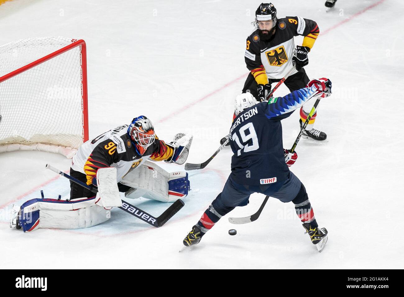 Arena Riga, Riga, Latvia, 06 Jun 2021, Robertson (USA) Bruckmann (GER ...