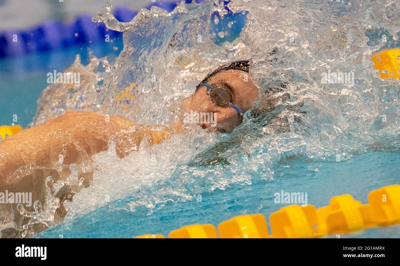 Berlin, Germany. 06th June, 2021. Swimming: German championship ...