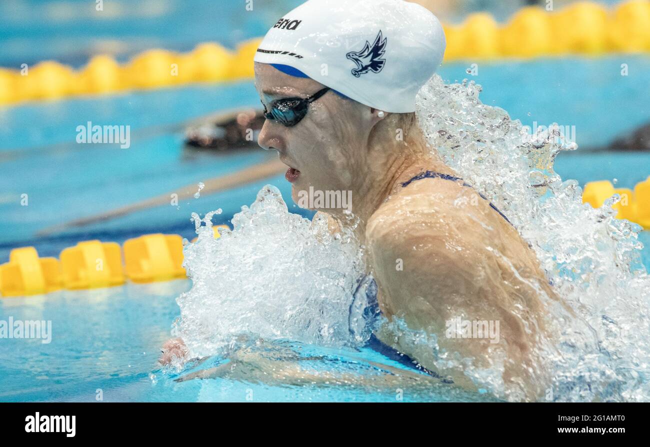 Berlin, Germany. 06th June, 2021. Swimming: German championship ...