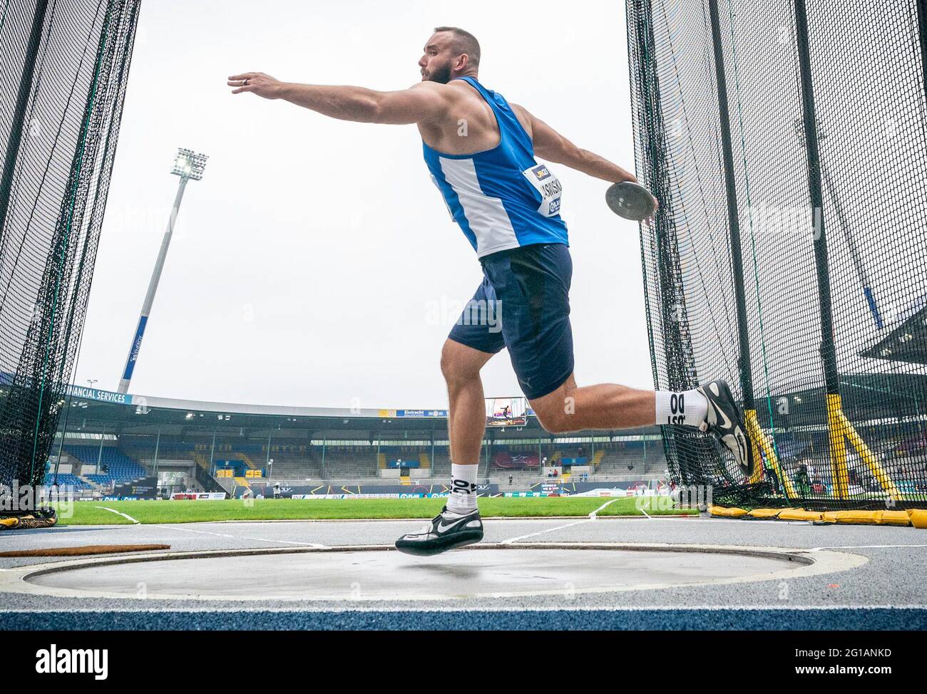 Brunswick, Germany. 06th June, 2021. Athletics: German championship ...