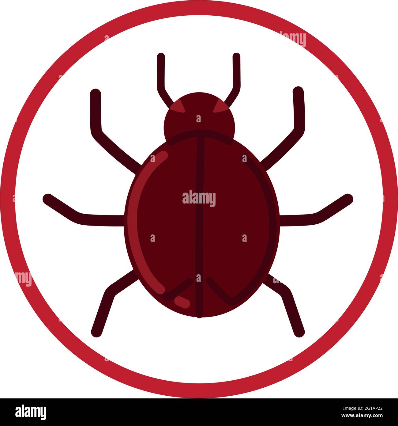 bug virus sign Stock Vector Image & Art - Alamy