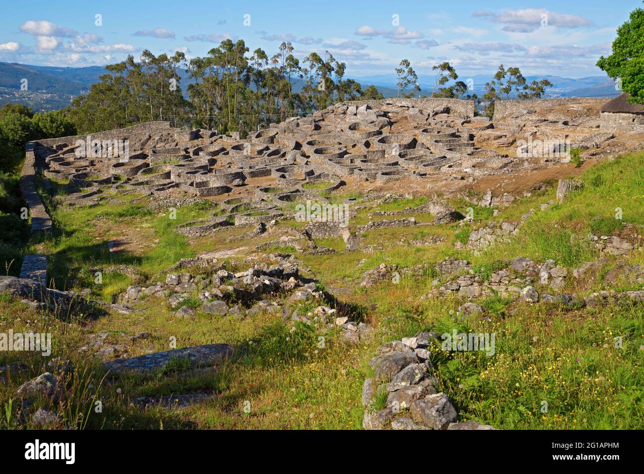 Celtic fort wide angle Stock Photo - Alamy