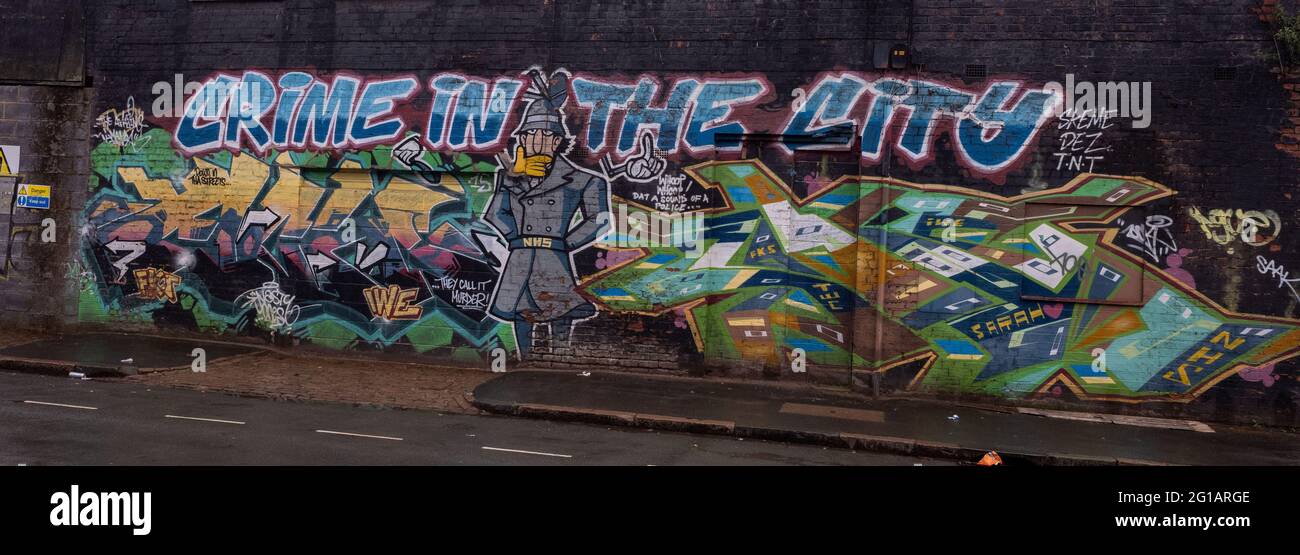 Birmingham Graffiti -street art Birmingham Graffiti Artists in Custard ...