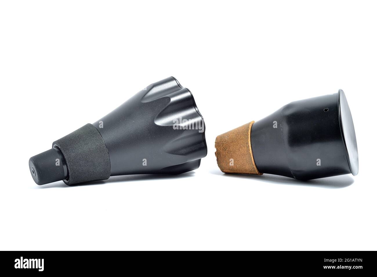 Modern and vintage practice mutes for French horn brass wind musical ...