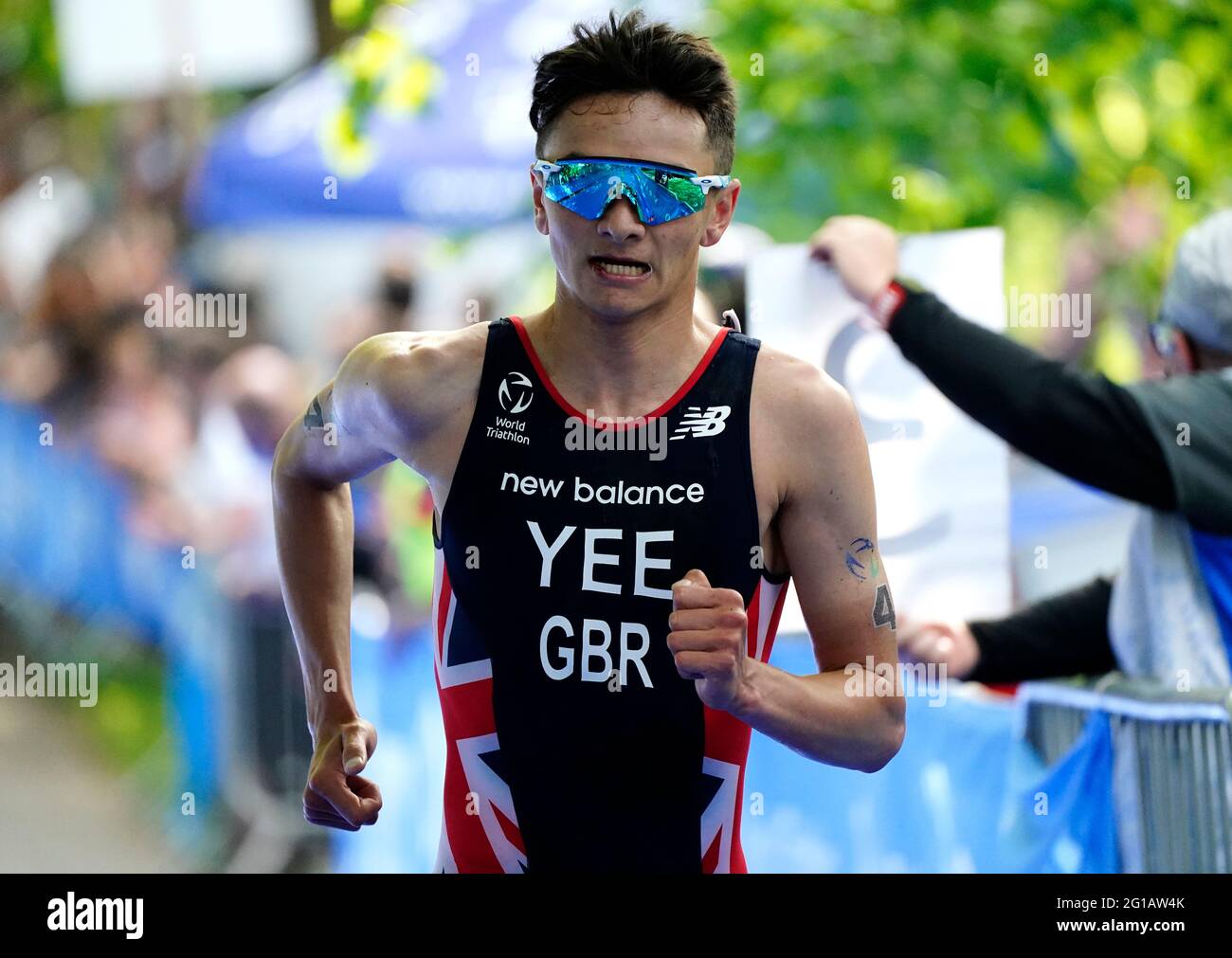 Great Britain's Alex Yee in action during The AJ Bell 2021 World ...