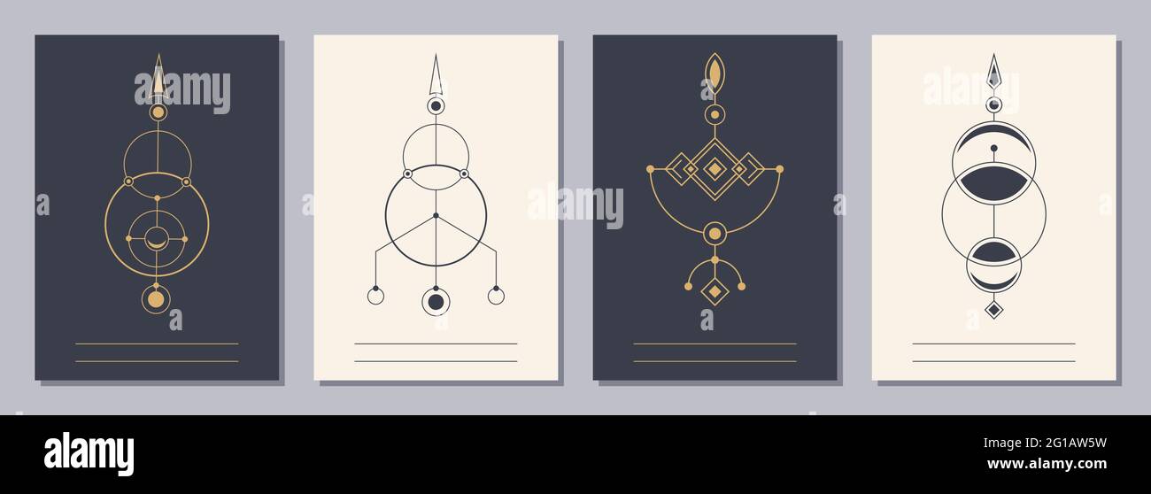 Set of flyers, posters, placards, brochure design templates A6 size ...