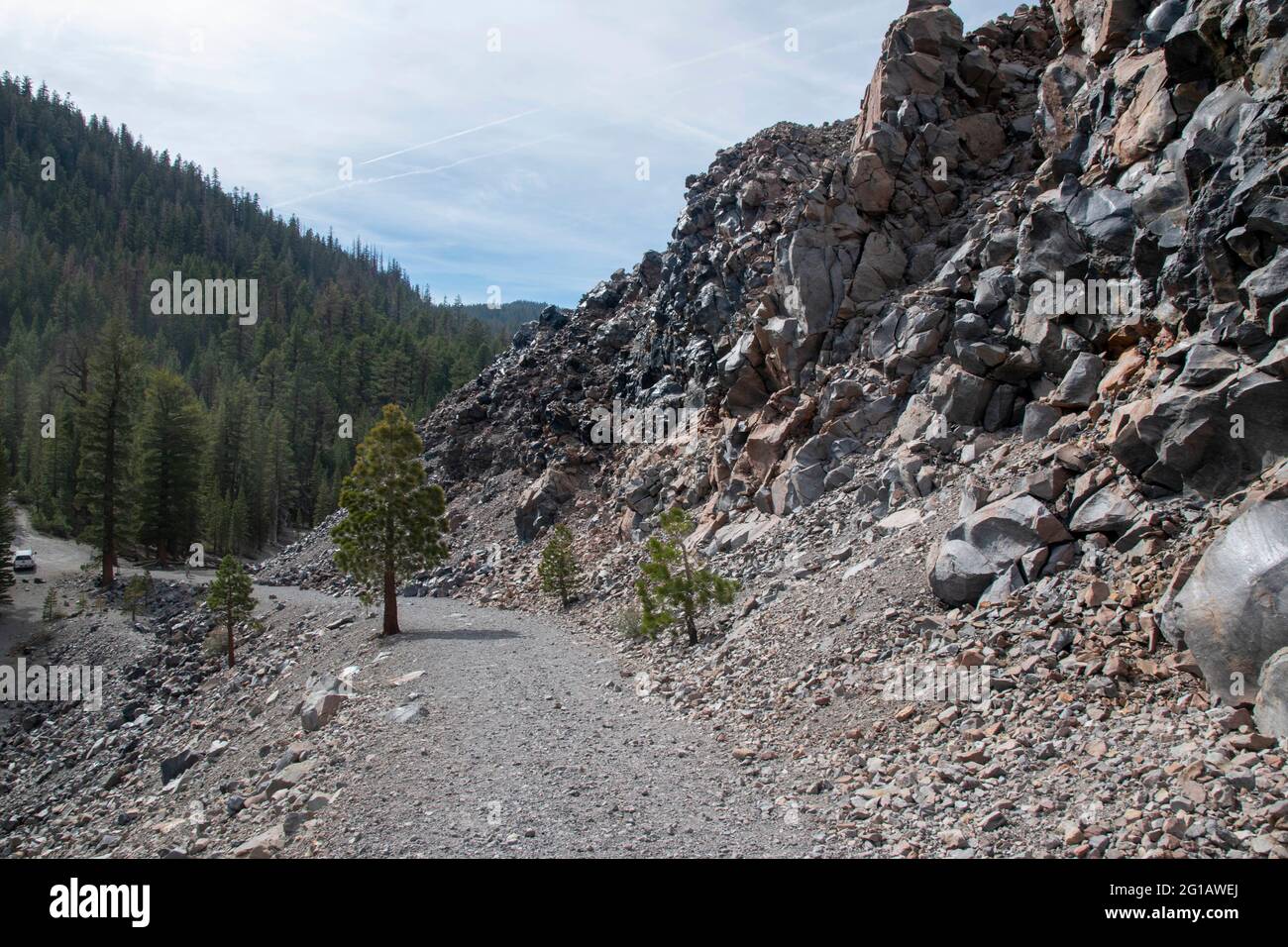 Obsidian Dome is a massive pile of shiny obsidian rock in the Eastern ...