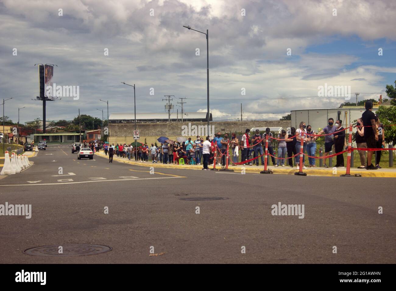 Costa Rica vaccination centres Stock Photo - Alamy