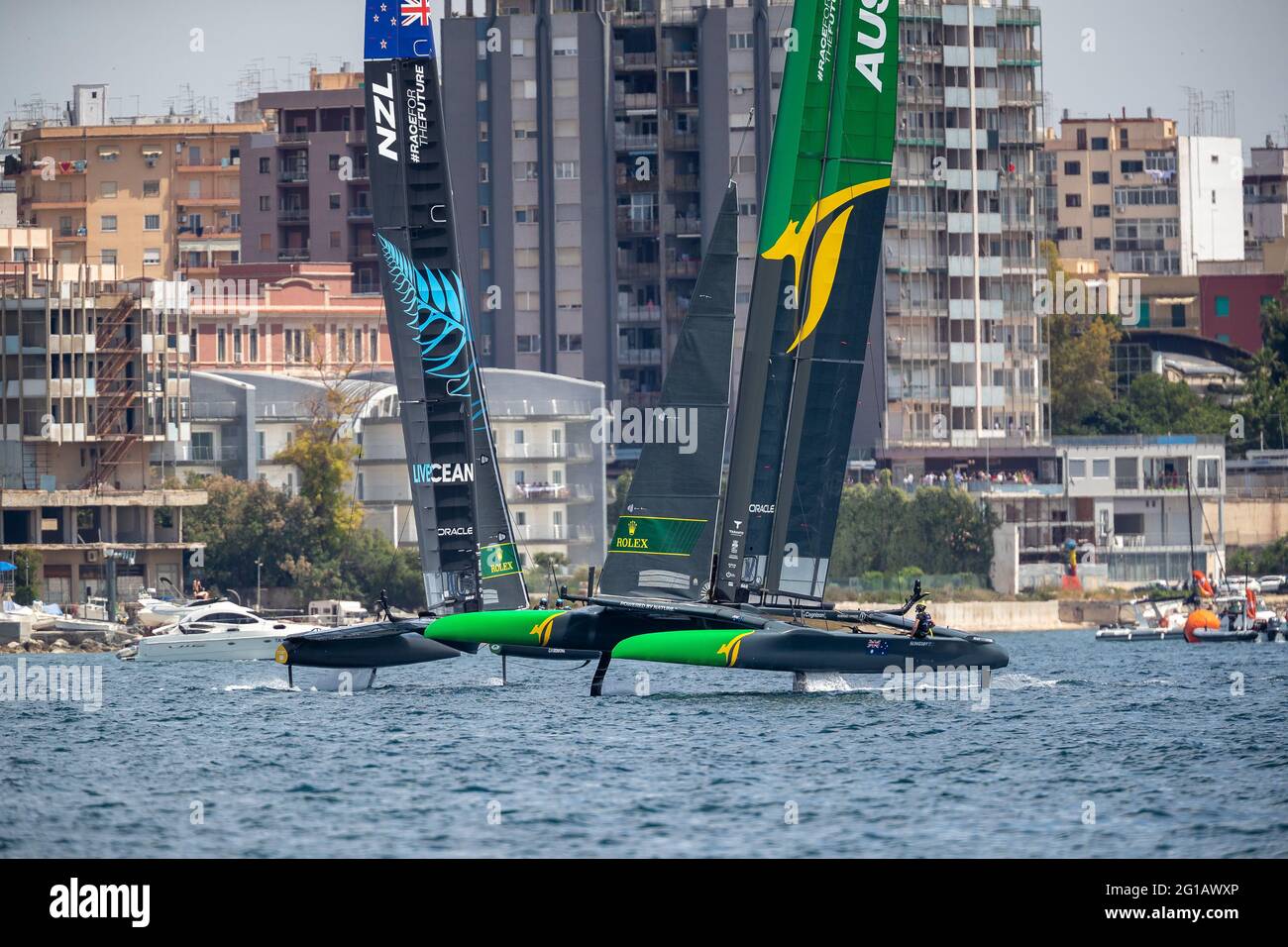 Taranto, Taranto, Italy, 06 Jun 2021, F50 Australia and New Zealand ...