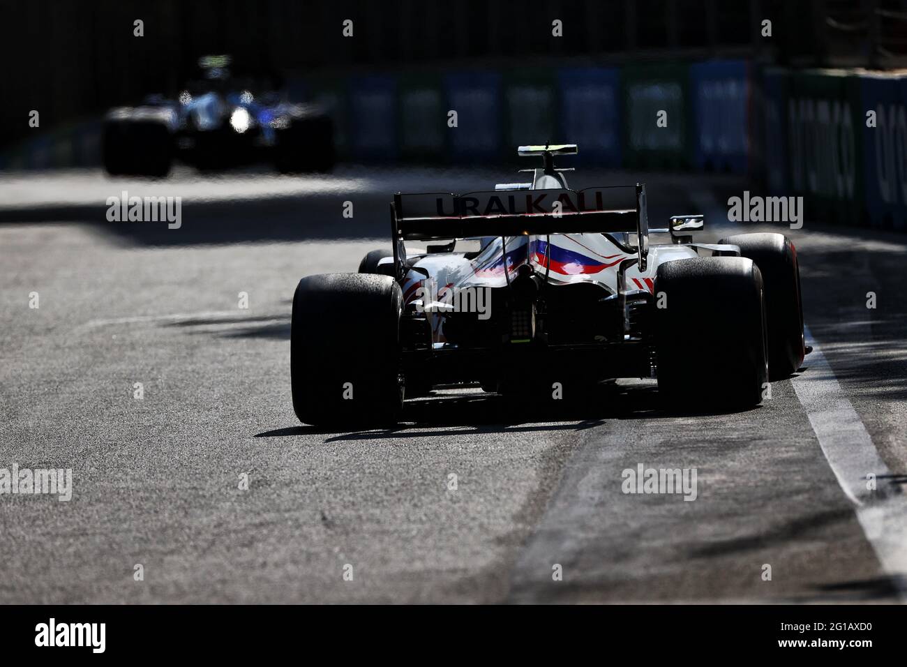 Mick Schumacher (GER) Haas VF-21. Azerbaijan Grand Prix, Sunday 6th ...