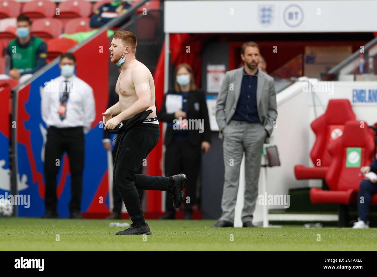 Pitch invader hi-res stock photography and images - Alamy