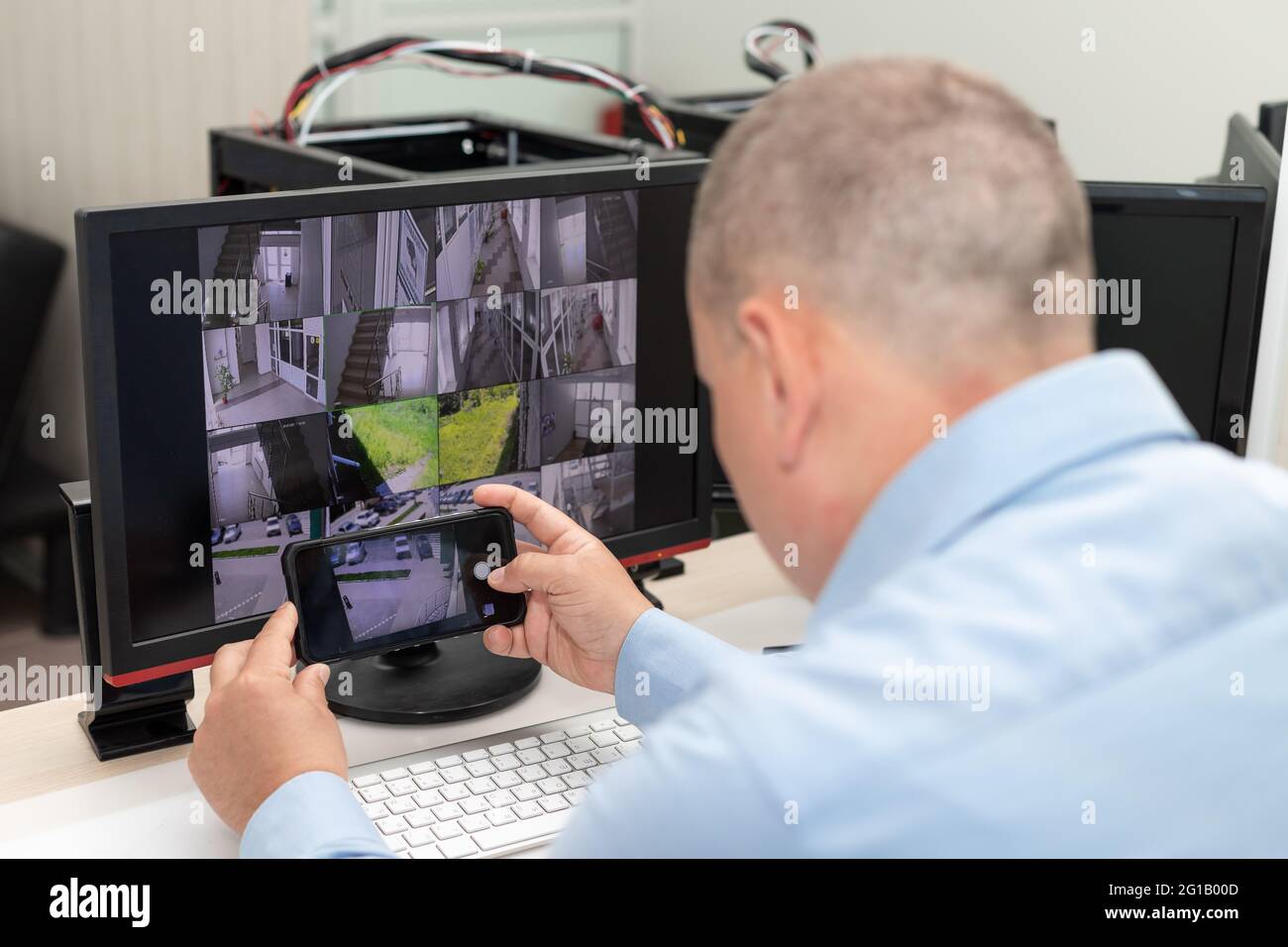 Photographing the criminal hi-res stock photography and images - Alamy