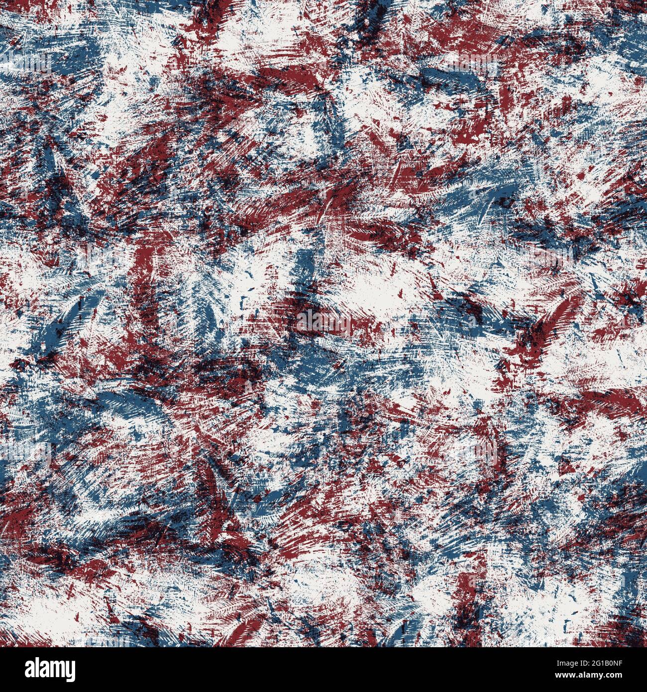 Seamless texture pattern in red blue black white Stock Photo - Alamy