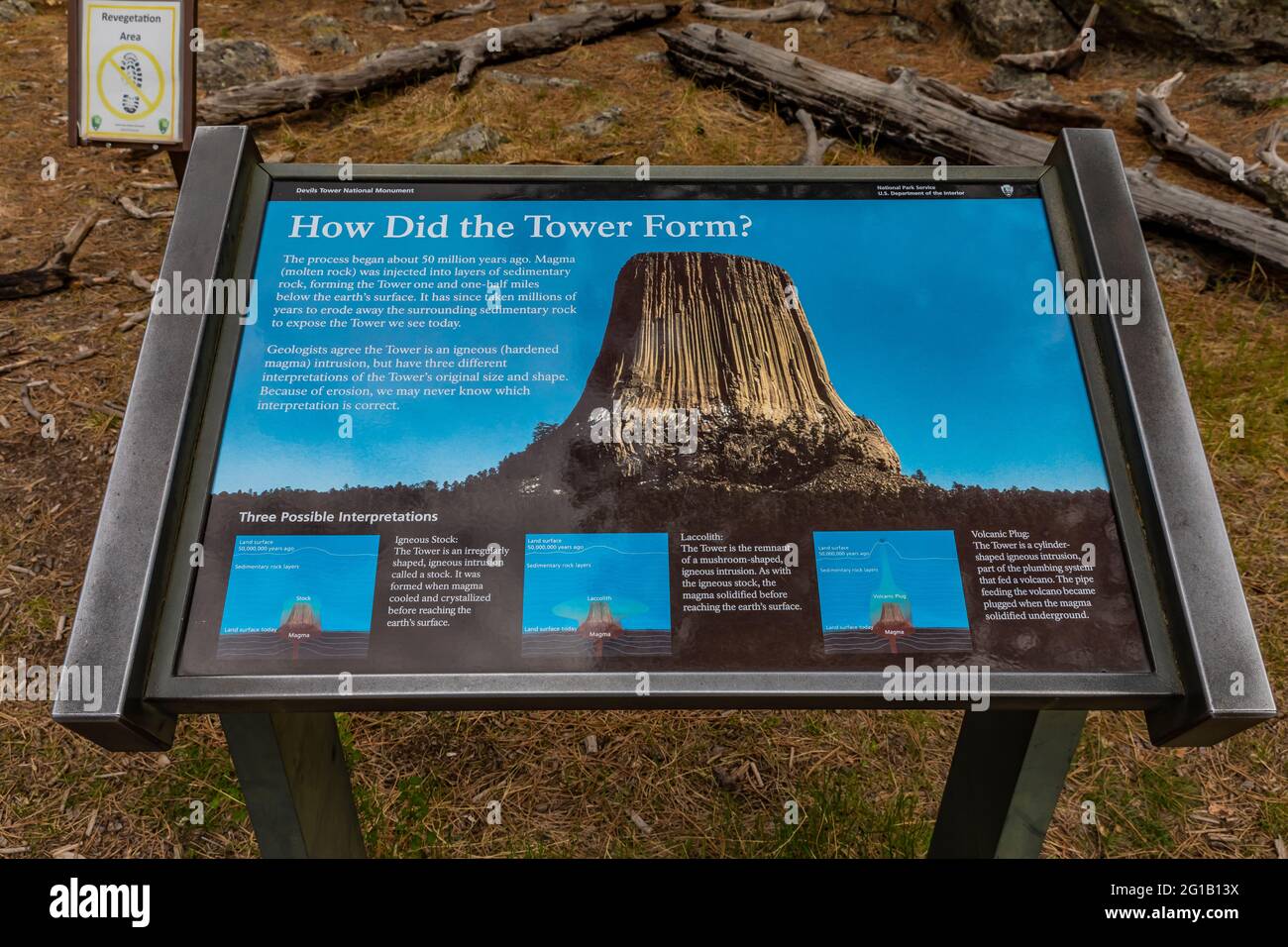 Geology Interpretive Sign