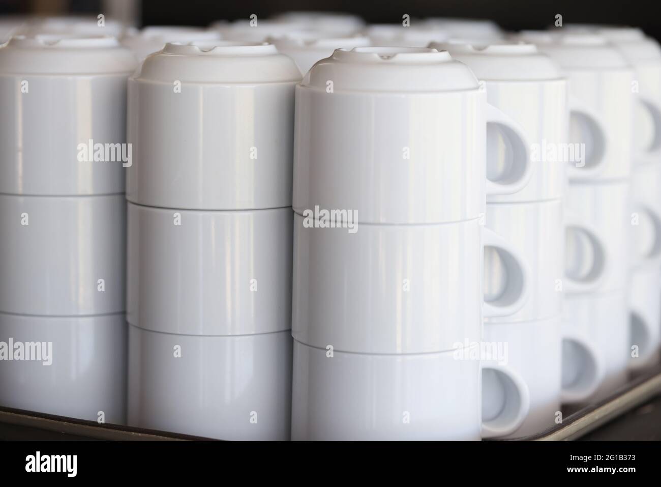 Rows of cups hi-res stock photography and images - Alamy