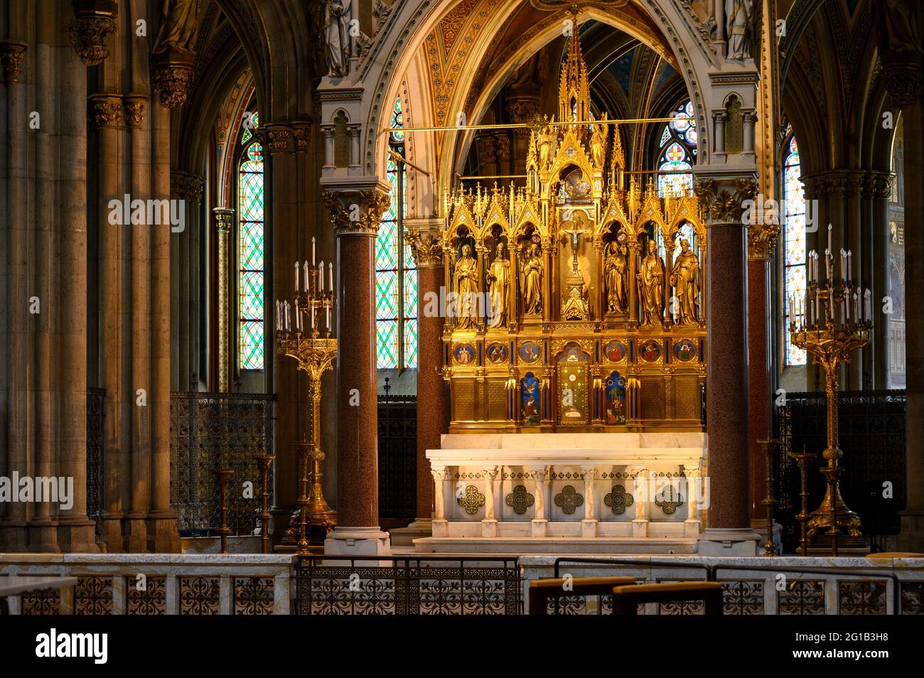 Vienna Austria Stained Glass Window High Resolution Stock Photography ...