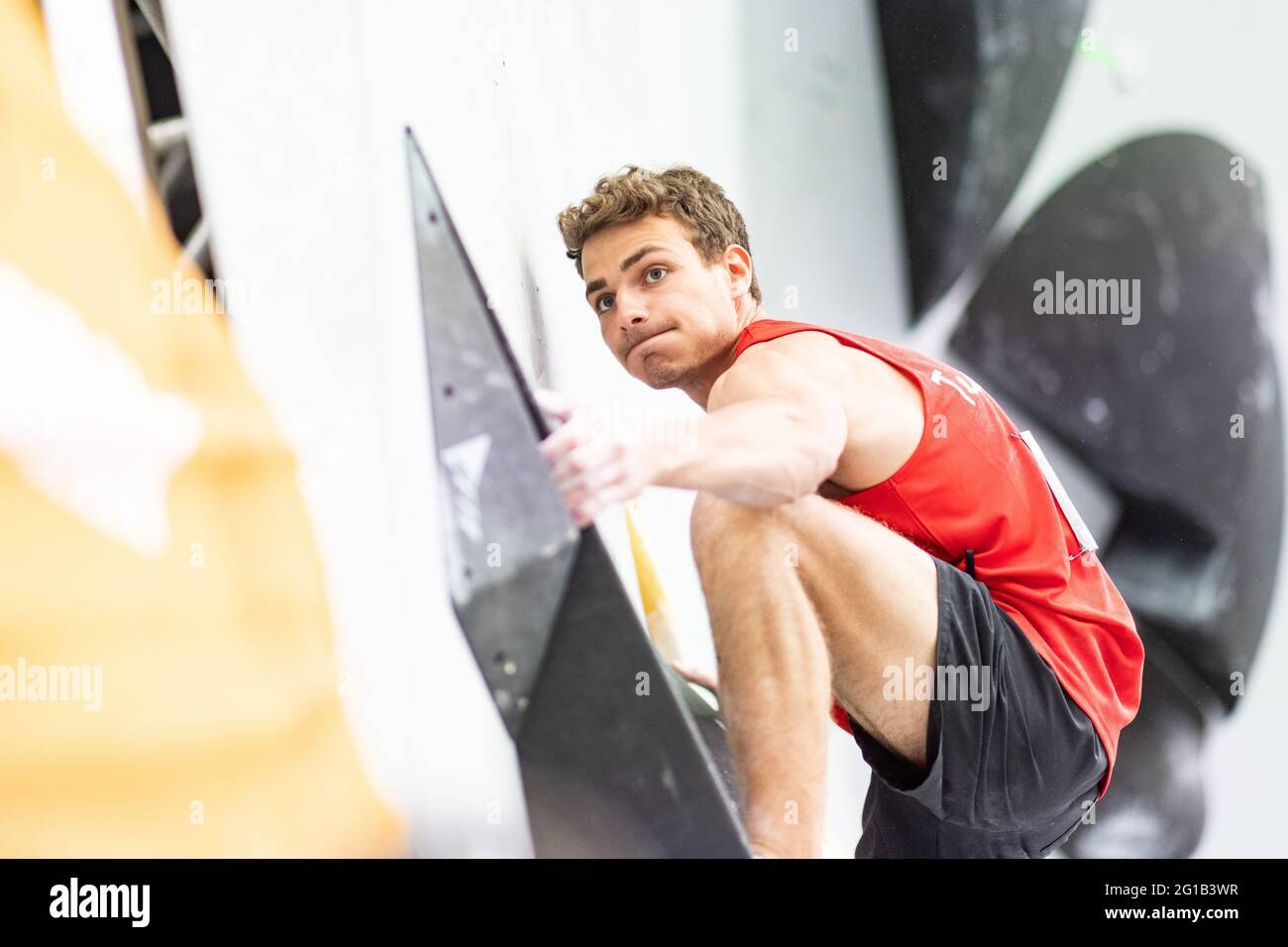 Bochum, Germany. 06th June, 2021. Bouldering, German Championship as ...