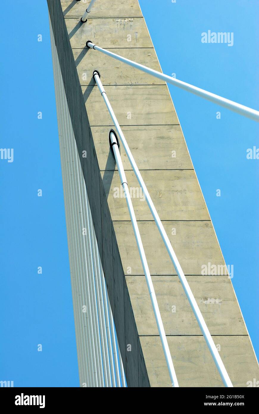 The cable-stayed Arthur Ravenel Jr. Bridge connecting downtown ...