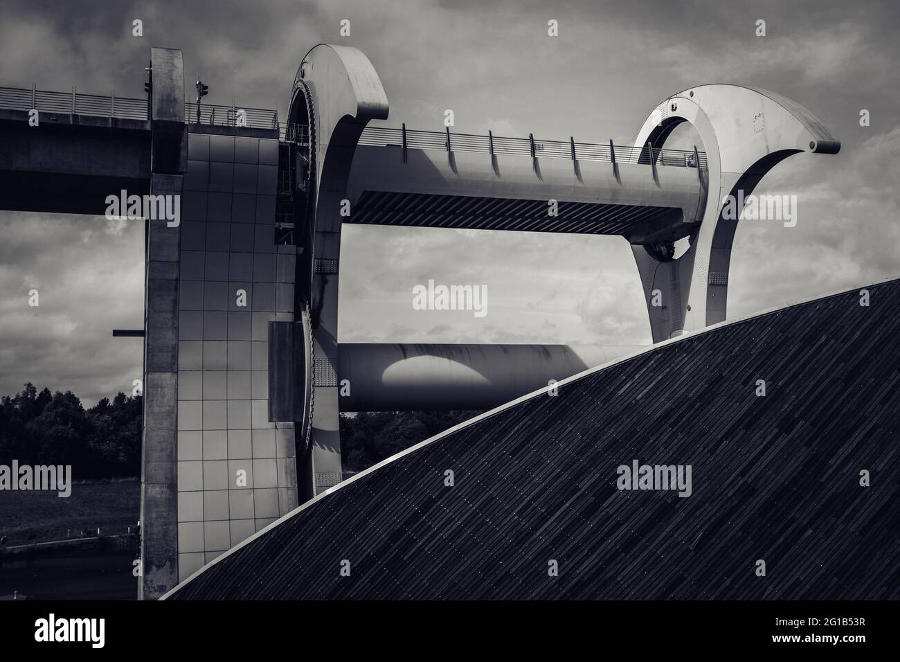 Falkirk wheel building hi-res stock photography and images - Alamy