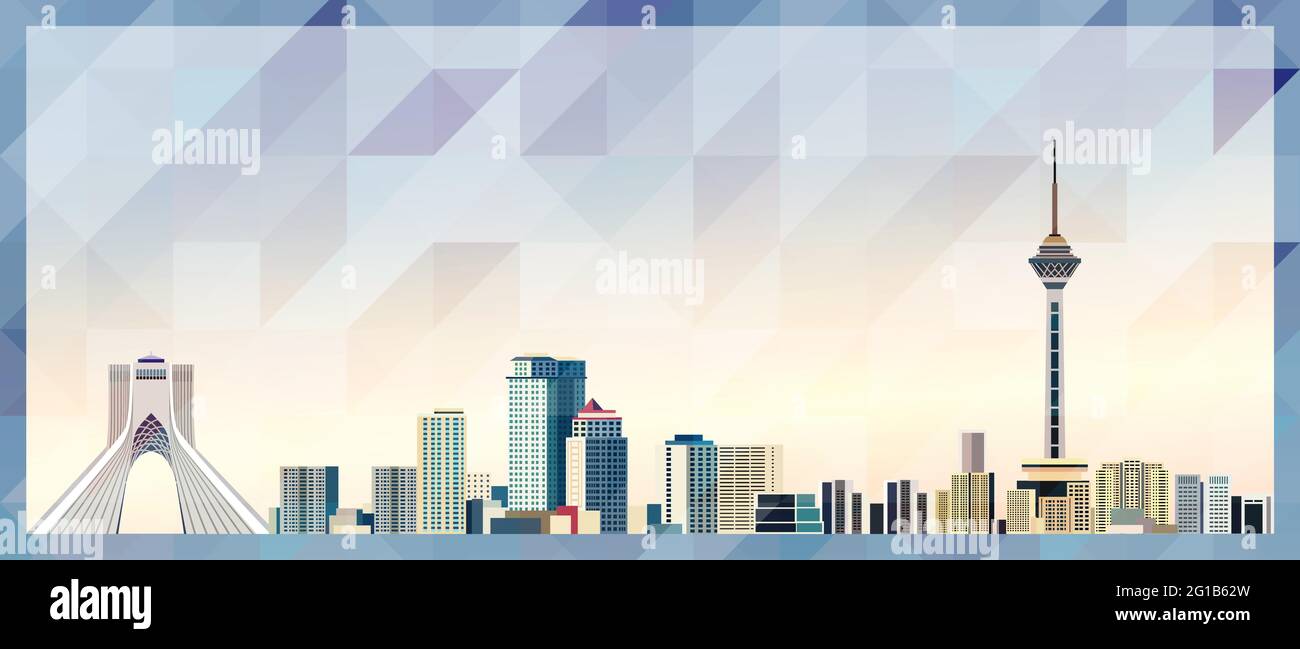Tehran vector hi-res stock photography and images - Alamy