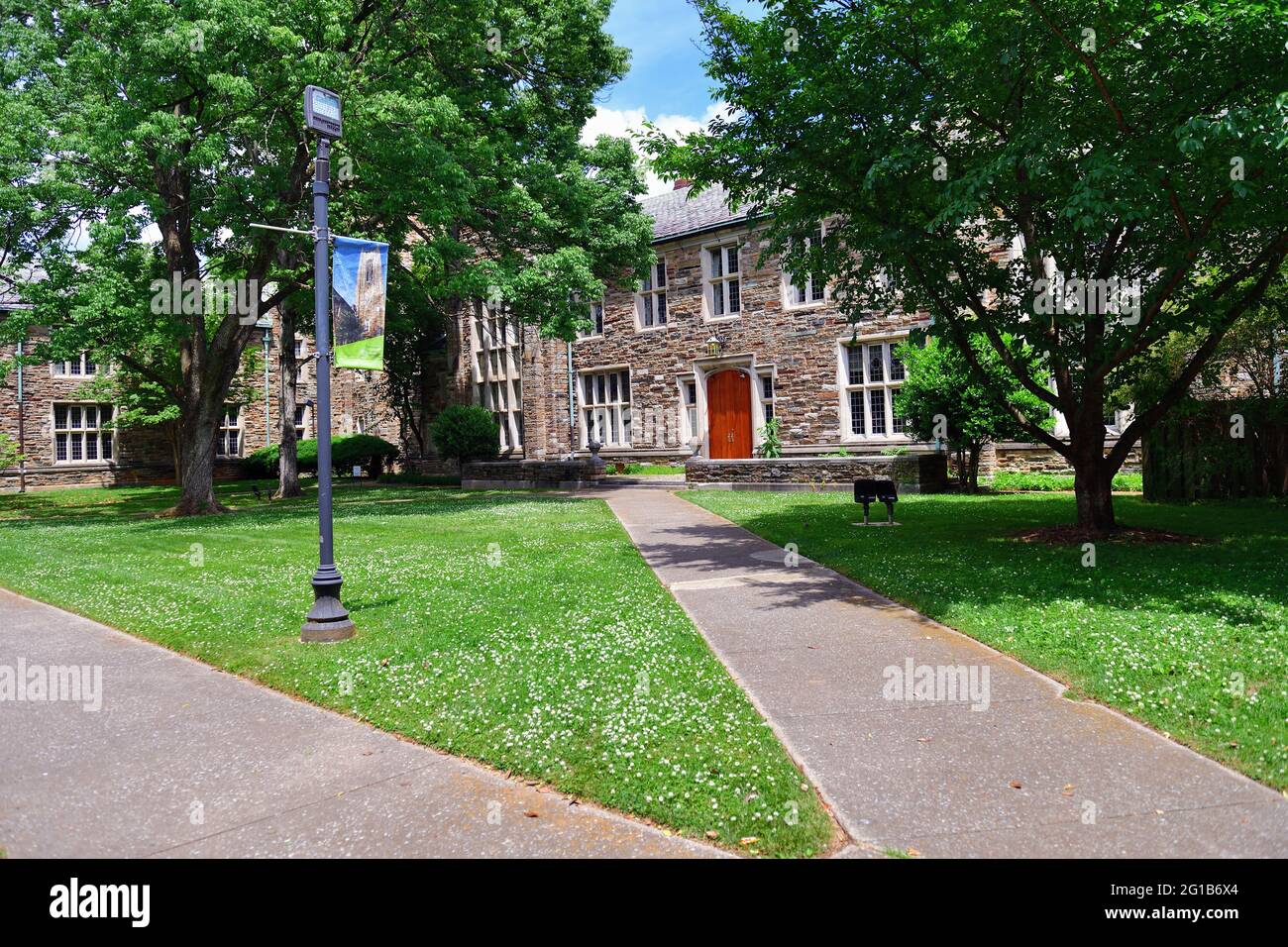 Nashville, Tennessee, USA. Bennett Hall at the Scarritt-Bennett Center ...