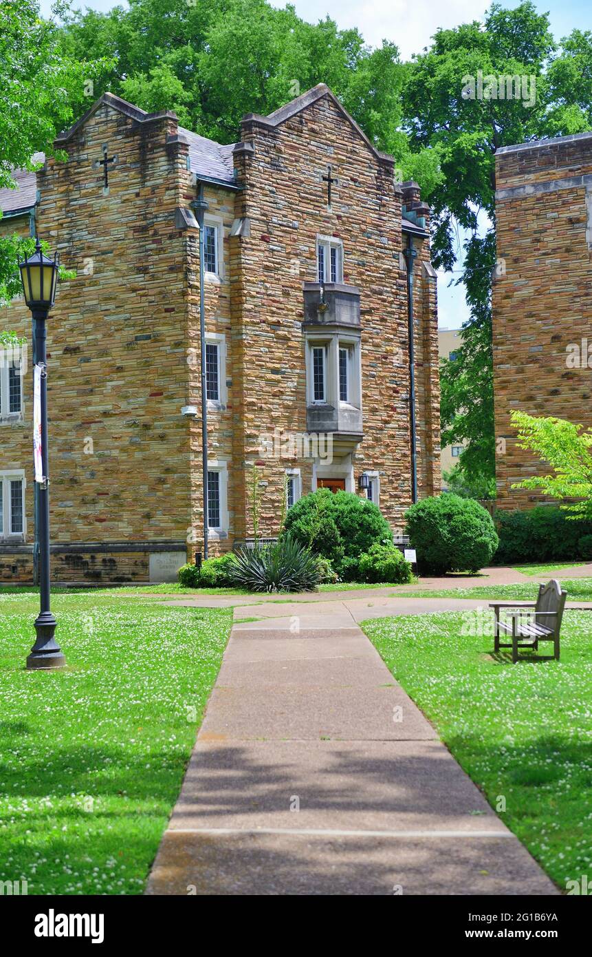 Nashville, Tennessee, USA. Bragg Hall at the Scarritt-Bennett Center ...
