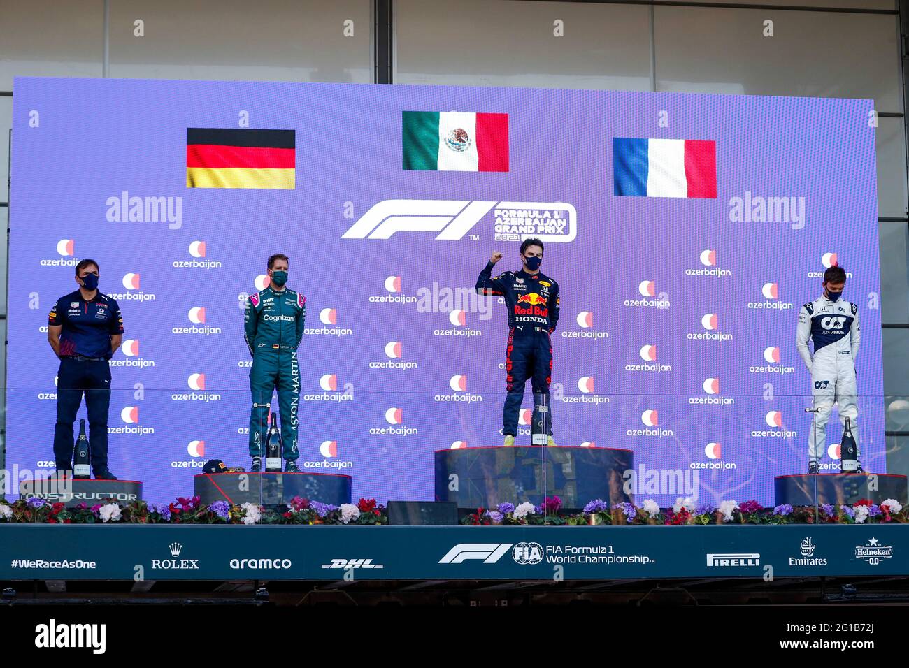 Baku, Azerbaijan. 6th June, 2021. Pierre Wache (Red Bull Racing), # 5 ...