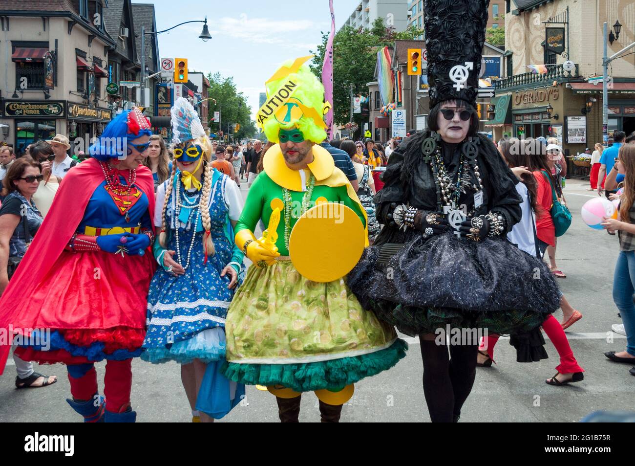Toronto, Pride Parade, Canada-June 30, 2013 Stock Photo - Alamy