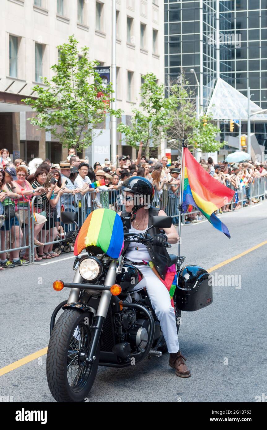 Toronto, Pride Parade, Canada-June 30, 2013 Stock Photo - Alamy
