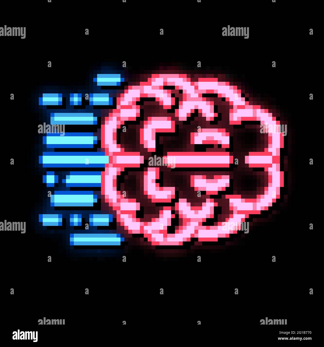 Simple glow arrows hi-res stock photography and images - Alamy