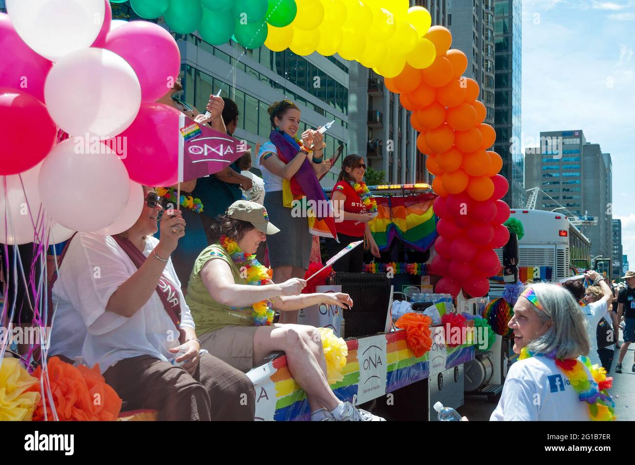 Toronto, Pride Parade, Canada-June 30, 2013 Stock Photo - Alamy
