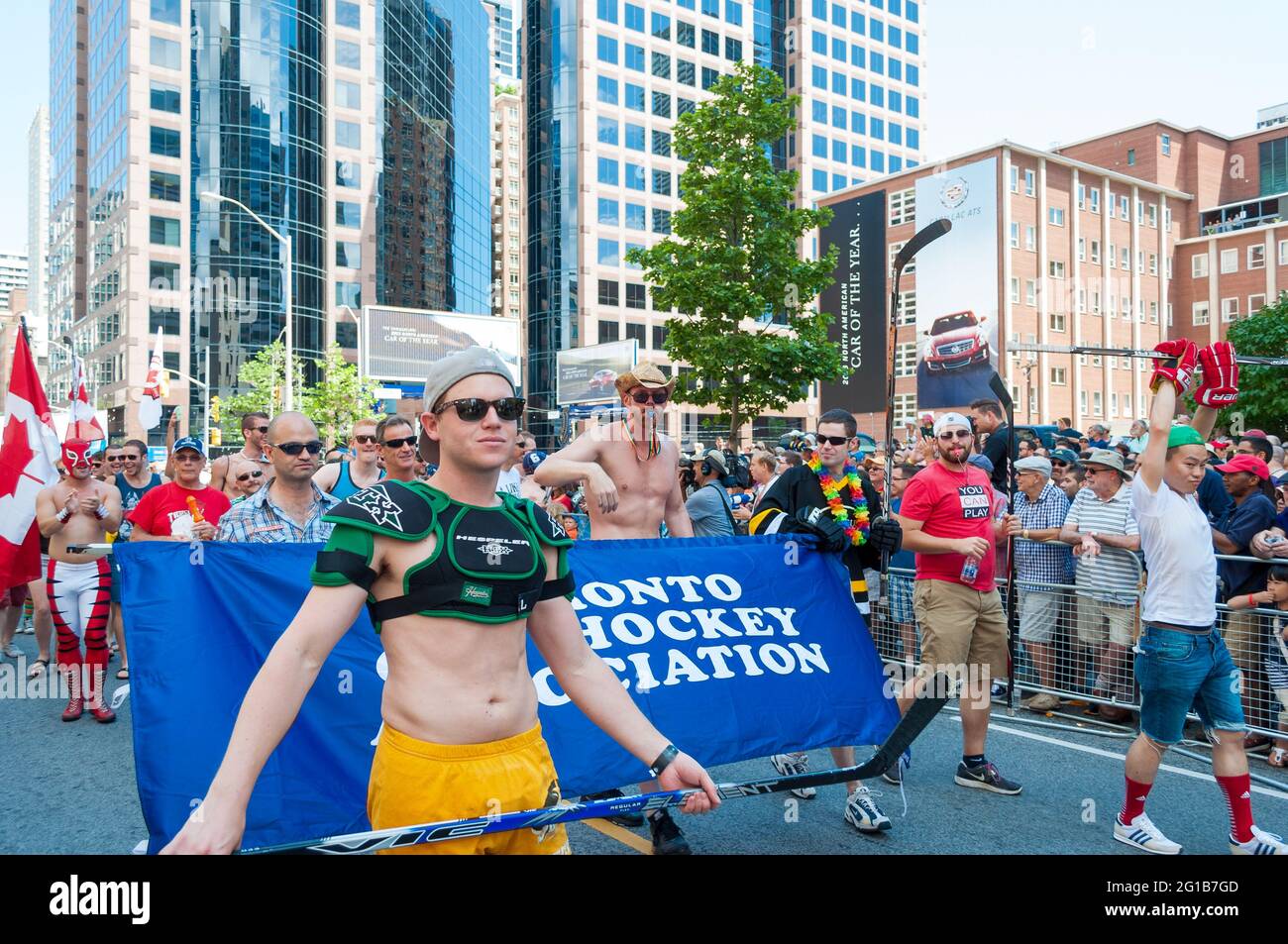 Gay pride flag parade sign hi-res stock photography and images - Alamy