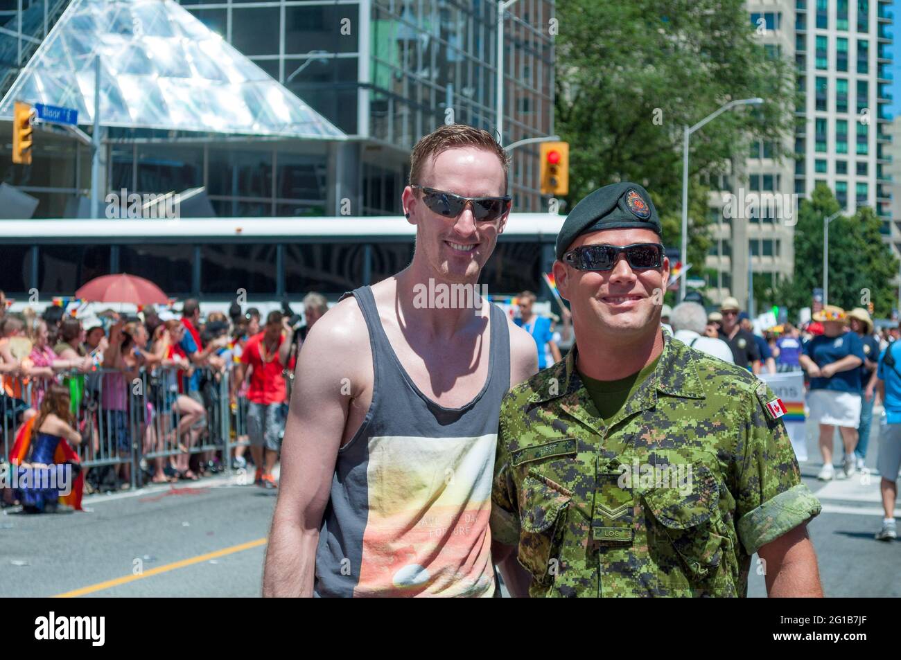 Toronto, Pride Parade, Canada-June 30, 2013 Stock Photo - Alamy